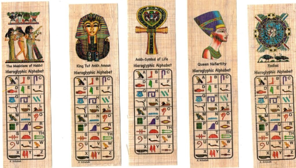 Set of 10 Bookmarks - Egyptianlink.com